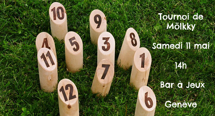 Tournoi de Mölkky à Genève - Gus & Co