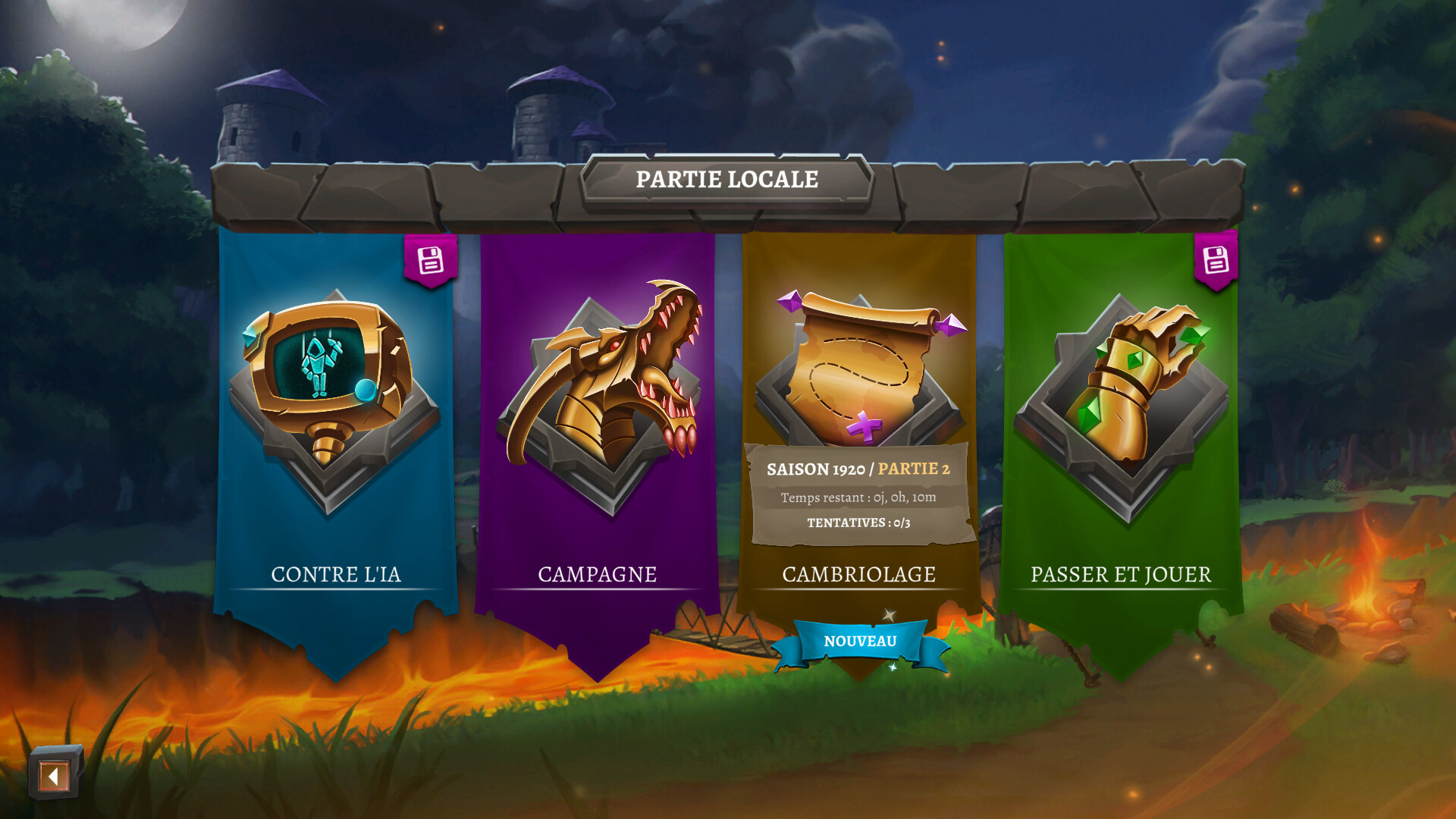 Clank! : Deck-building, donjons et dragons en digital